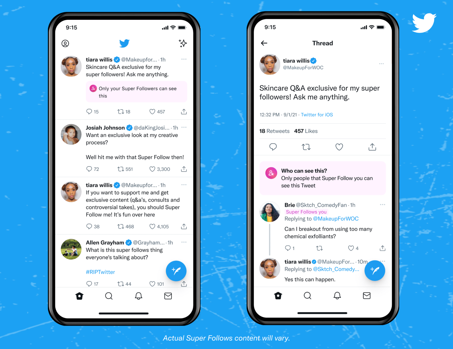 Twitter introduces Super Follows