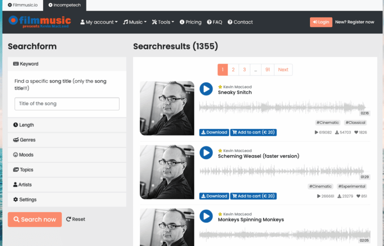 12 sites to find free Creative Commons music for videos