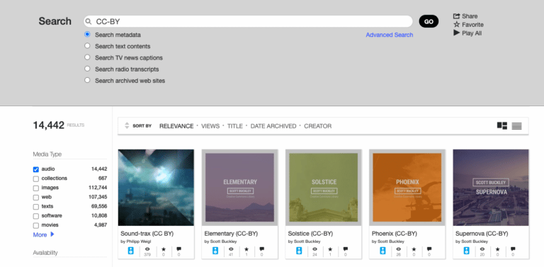 12 sites to find free Creative Commons music for videos