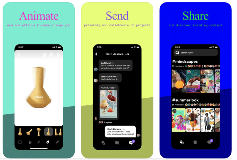 New Shuffles app by Pinterest takes interactivity to the next level