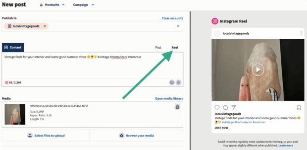 How To Schedule Instagram Reels For Later Tips And Tools Amplitude Marketing