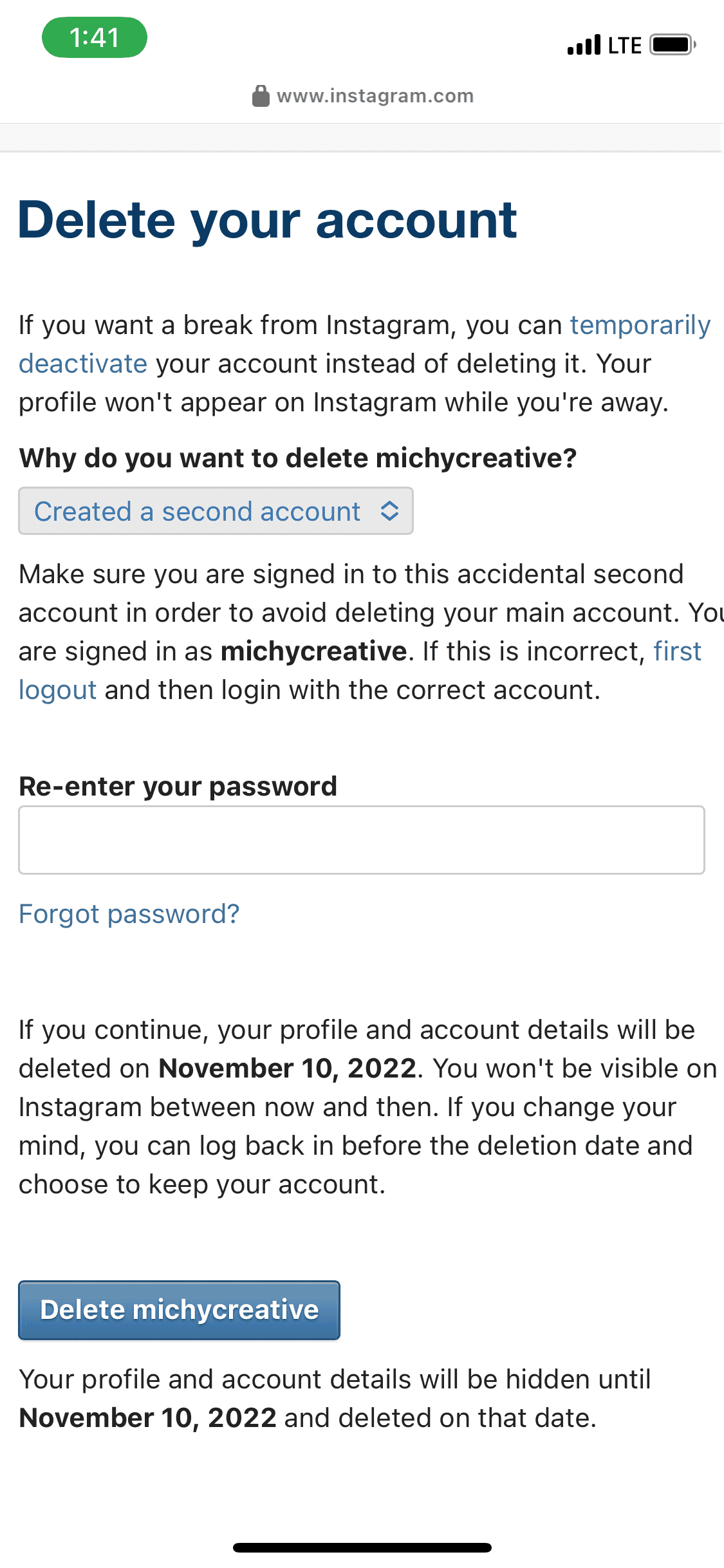 How To Delete An Instagram Account The Easy Way 