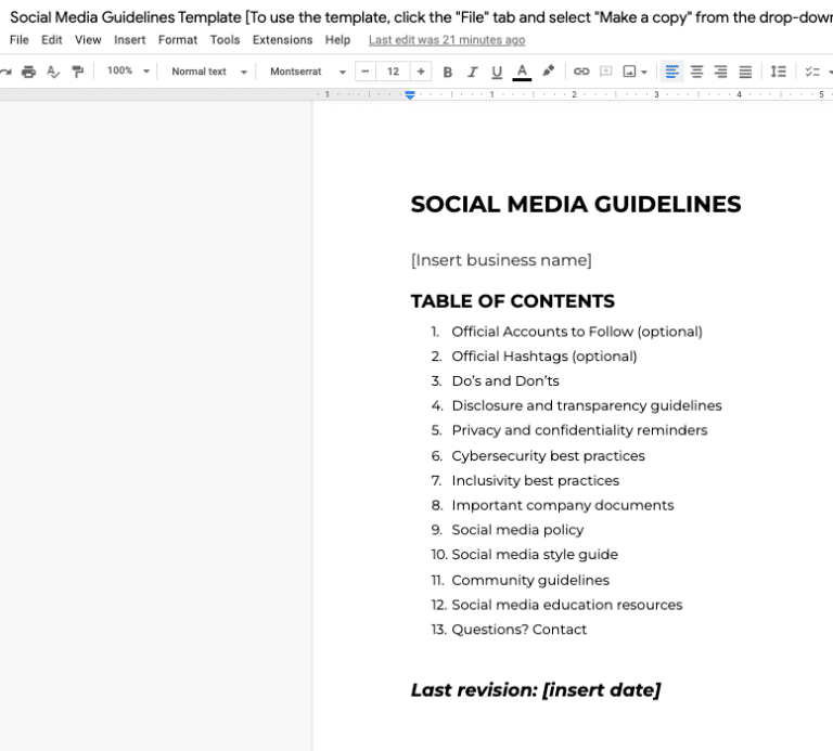 10 Social Media Guidelines for Employees in 2023 - Keekee360 Design