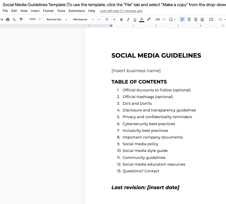 How To Create Effective Social Media Guidelines For Your Business 