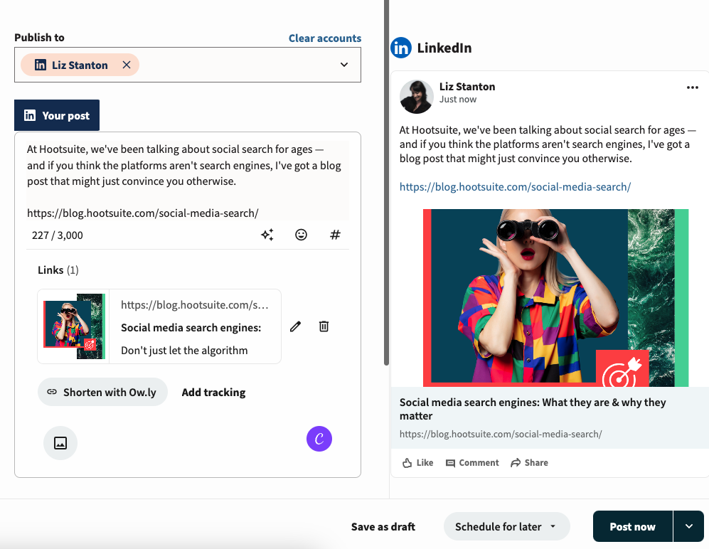 How to schedule LinkedIn posts: A quick and simple guide