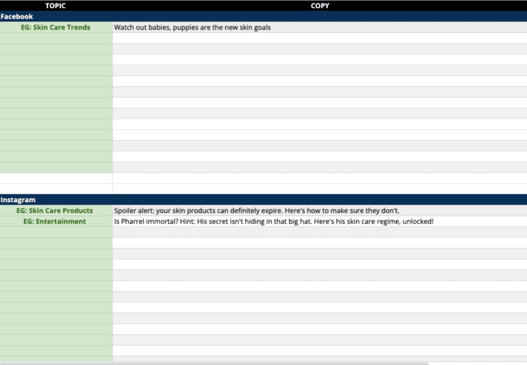 How to Make a Social Media Posting Schedule [Free Template]