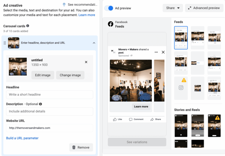 Carousel ads: How and why they work (+ examples)
