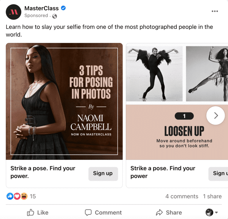 Carousel ads: How and why they work (+ examples)
