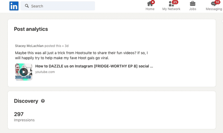 Experiment: Do other social networks hate YouTube links?