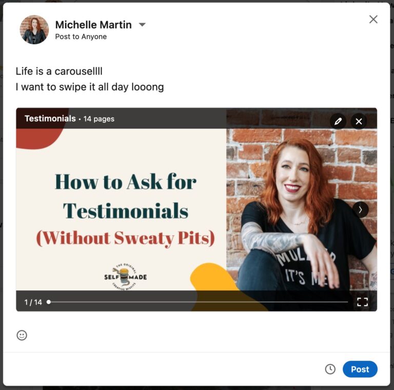How to Boost Engagement With LinkedIn Carousel Posts and Ads