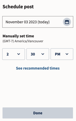 How to schedule a post on Facebook (2 methods)