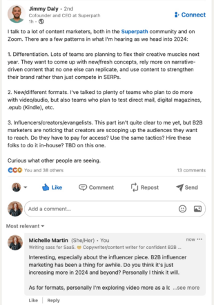 Experiment: Do Longer LinkedIn Comments Drive More Connection Requests?