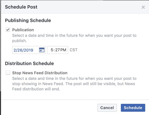 How to Schedule Facebook Posts to Save Time — Social Media NZ