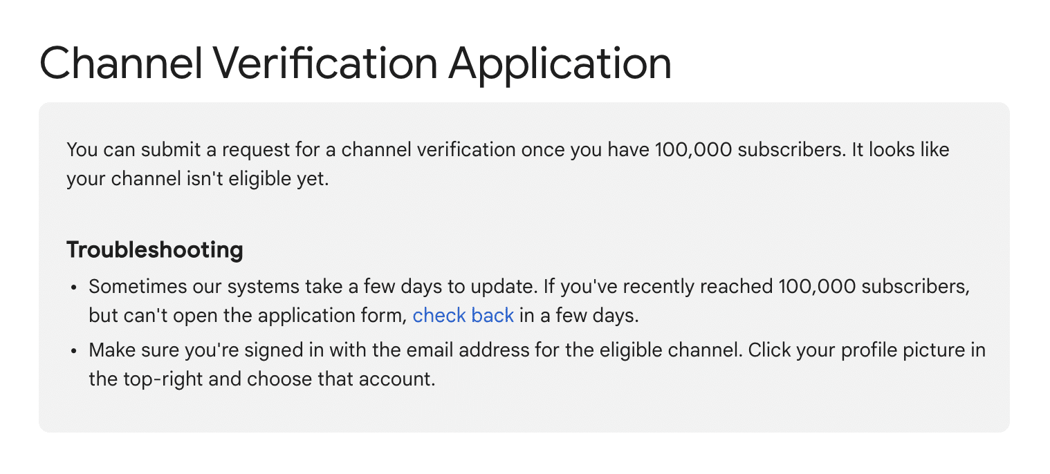 How to Get Verified on YouTube in 2024 [CHEATSHEET]