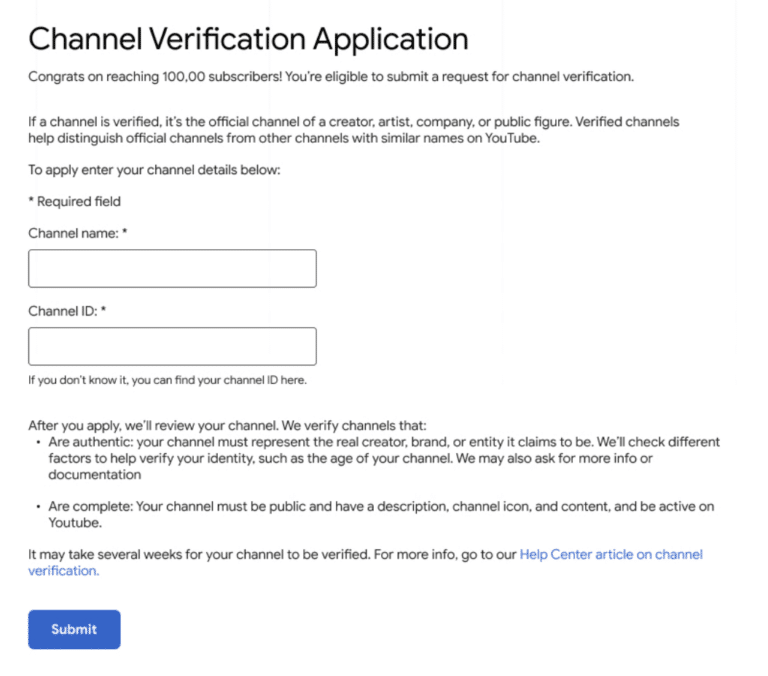 How to Get Verified on YouTube in 2024 [CHEATSHEET]