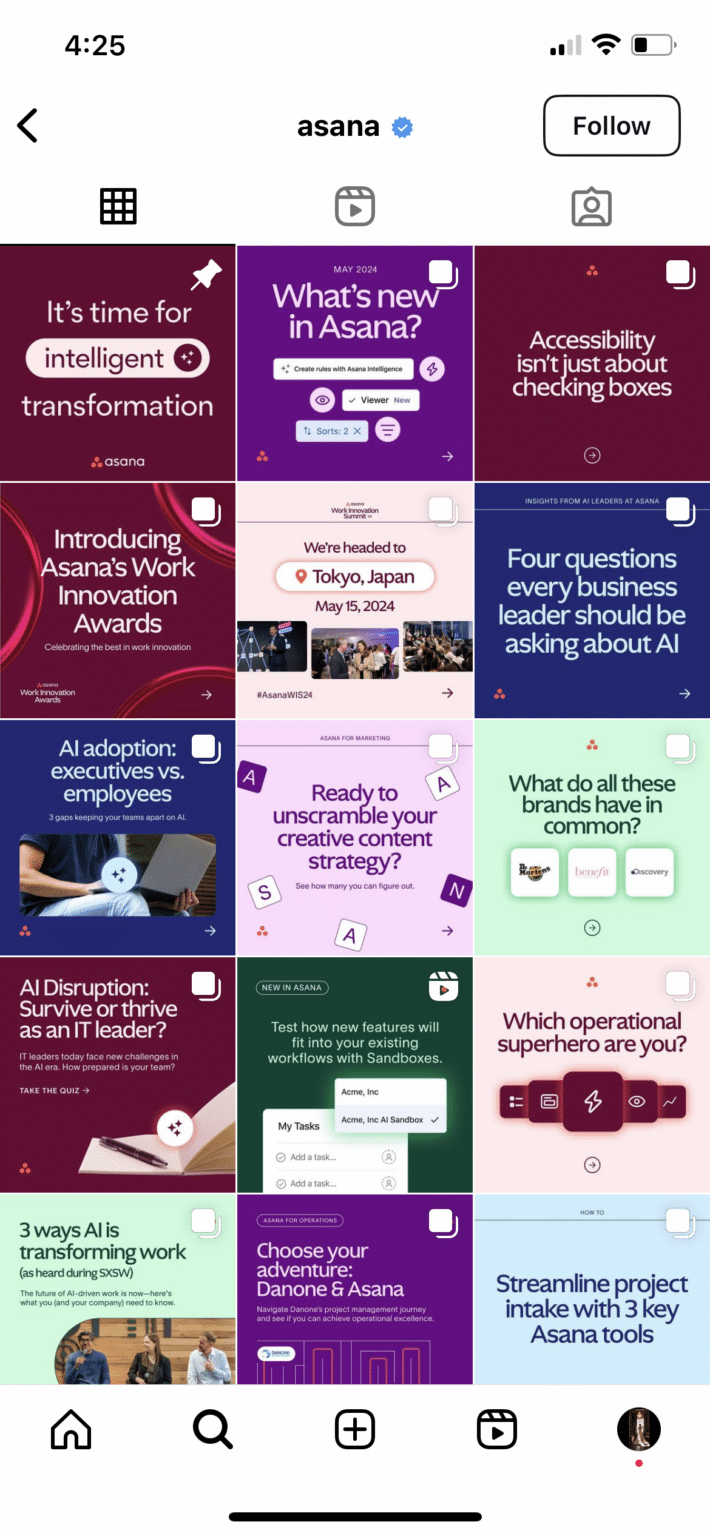 7 Tips To Improve Your Instagram Grid Layout [Tips + Examples]