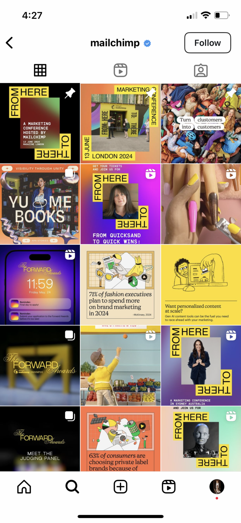 7 Tips To Improve Your Instagram Grid Layout [Tips + Examples]