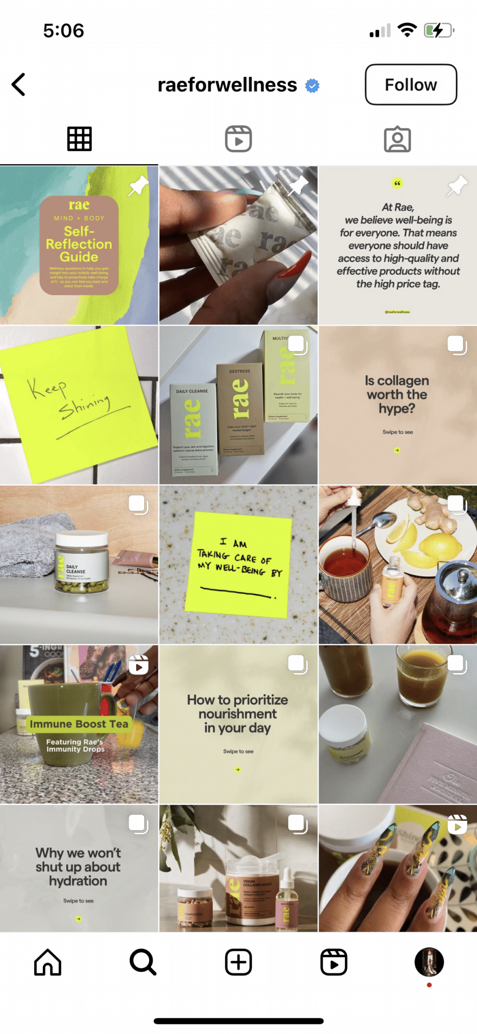 7 Tips To Improve Your Instagram Grid Layout [Tips + Examples]