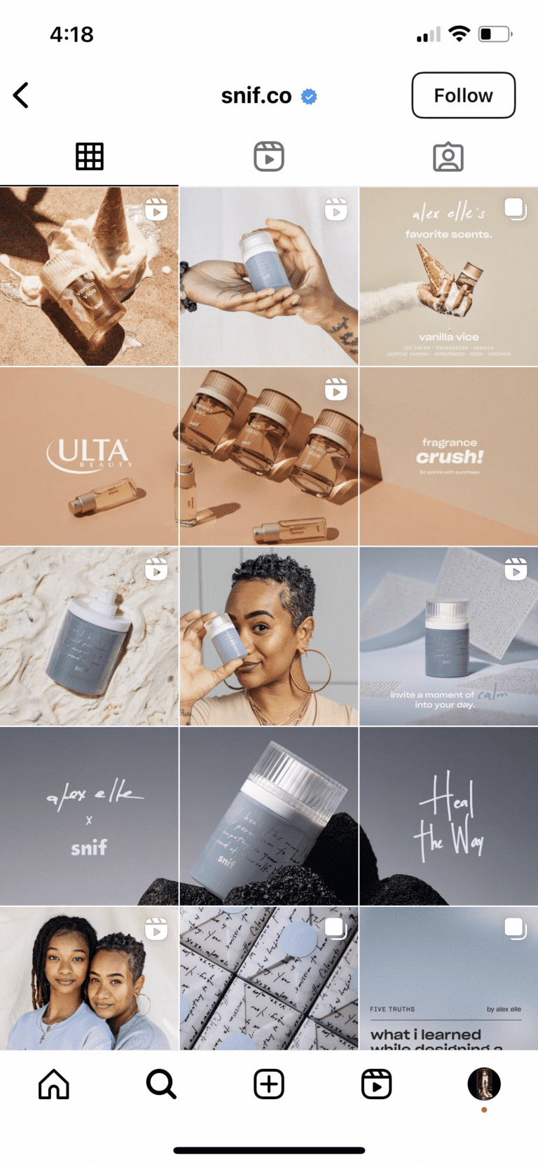 7 Tips To Improve Your Instagram Grid Layout [Tips + Examples]