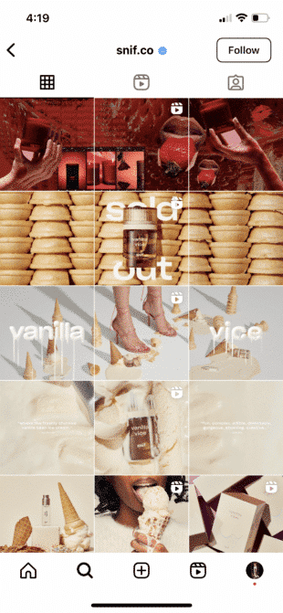 7 Tips To Improve Your Instagram Grid Layout [Tips + Examples]