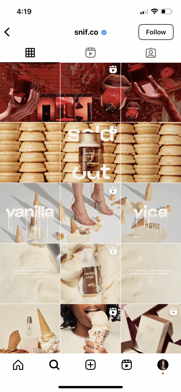 7 Tips To Improve Your Instagram Grid Layout [Tips + Examples]