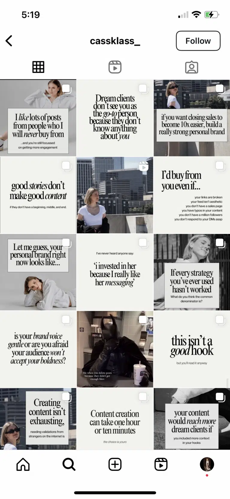 7 Tips To Improve Your Instagram Grid Layout [Tips + Examples]