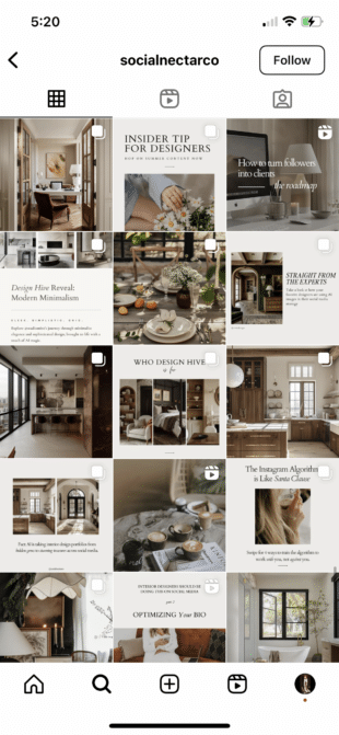 7 Tips To Improve Your Instagram Grid Layout [Tips + Examples]