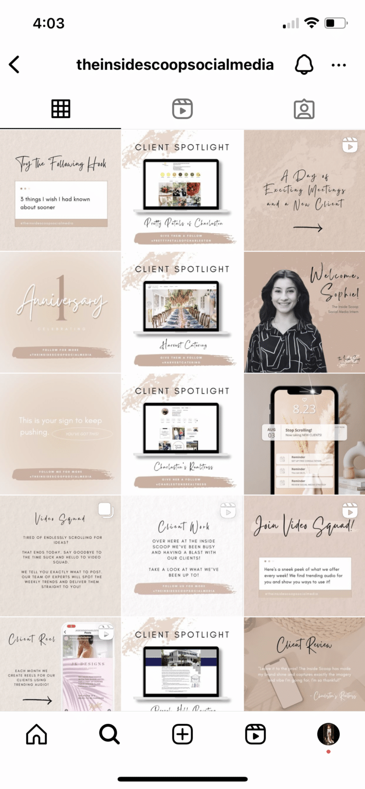 7 Tips To Improve Your Instagram Grid Layout [Tips + Examples]