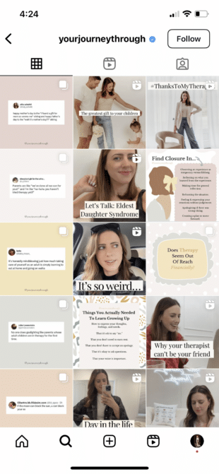 7 Tips To Improve Your Instagram Grid Layout [Tips + Examples]