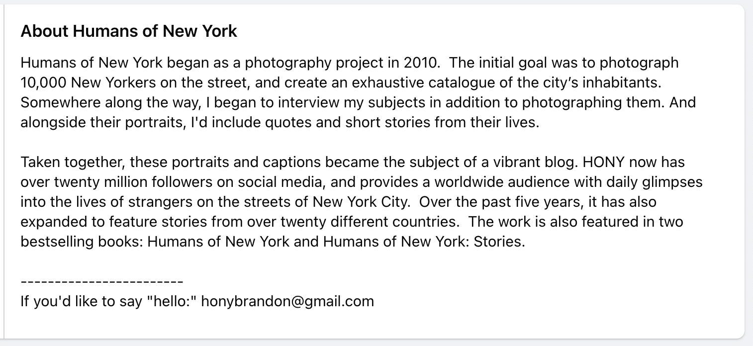 How to Craft the Perfect Social Media Bio: 46 Free Templates ...