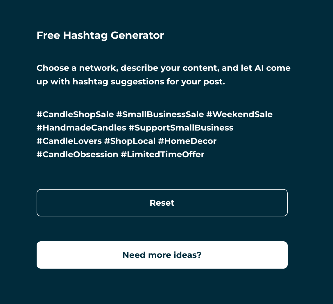 Facebook hashtags for 2024: 120+ fresh ideas + free generator