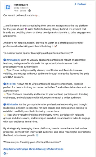 40 social media post ideas when you’re fresh out of inspiration