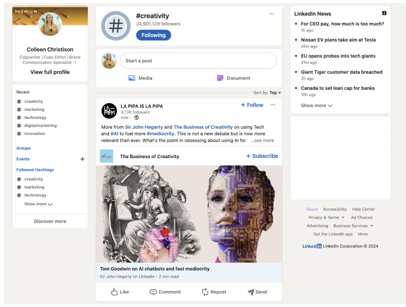 The ultimate guide to LinkedIn hashtags in 2025: Tools + top trends