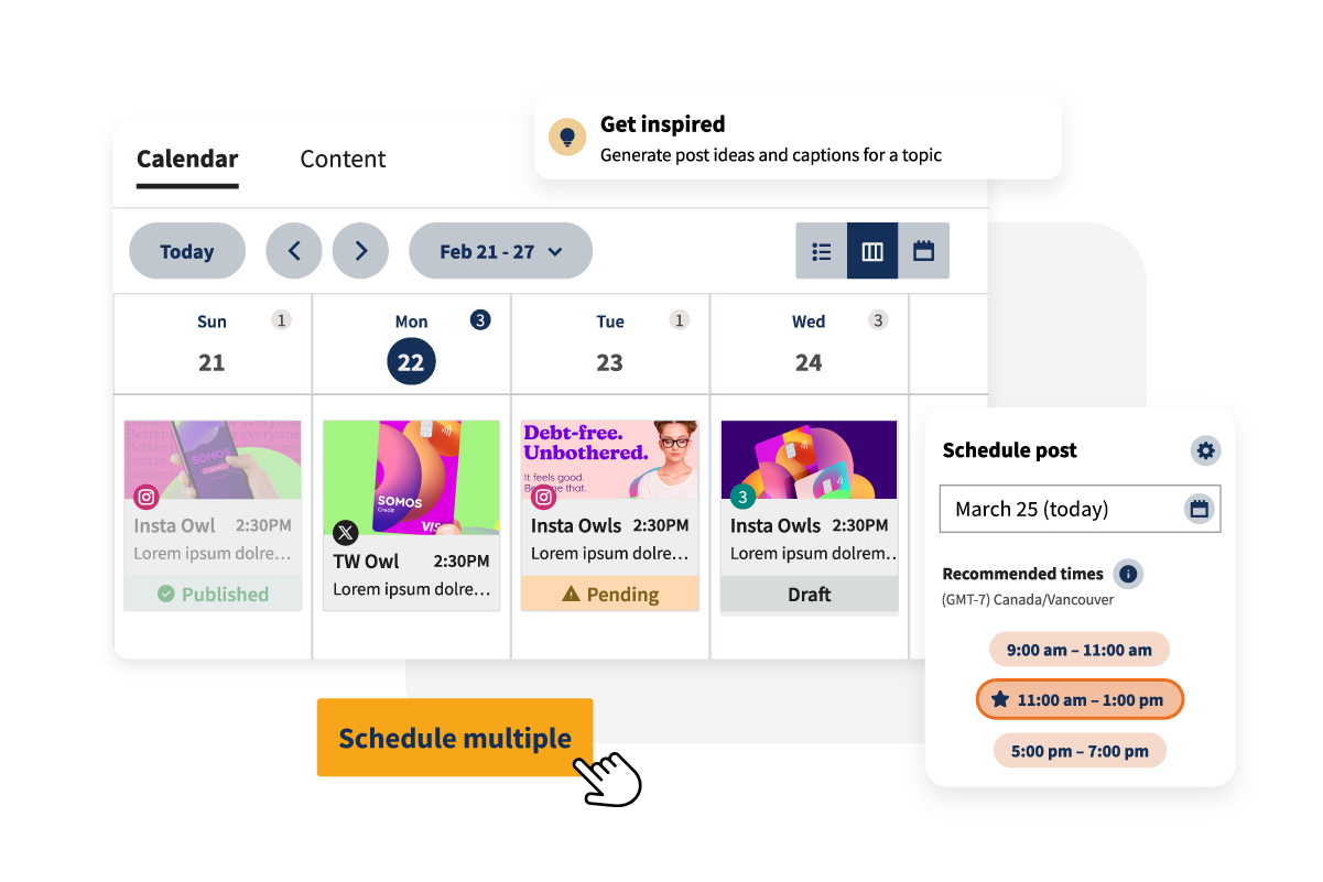 How to manage multiple social media accounts easily in 2025 - Amplitude ...